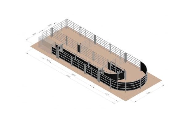 Bateman Standard System No. 1 Cattle Handling