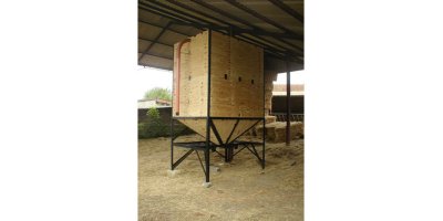Symms Fabrication - Feed Bins - Legged Bulk Bin By Symms ...