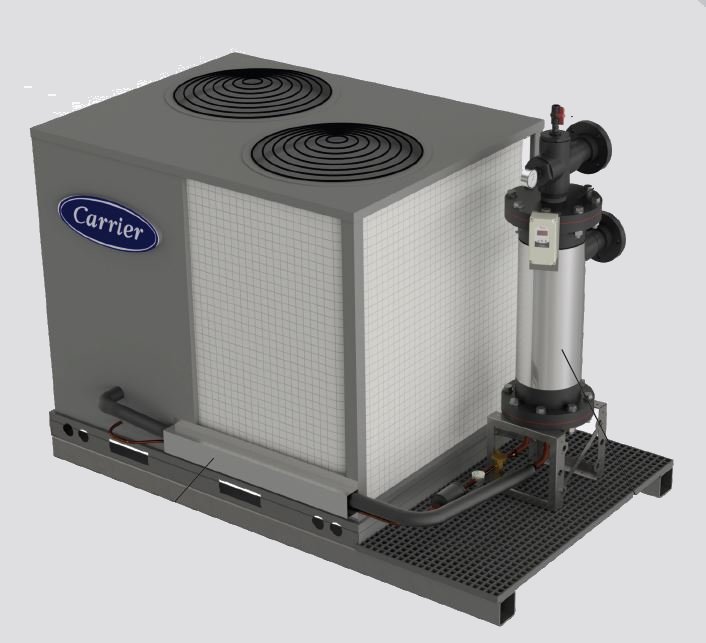 Delta - Hydromarine Chiller & Heat Pump - 6 - 12 Tons ...