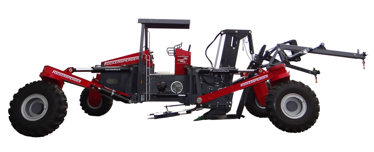 Spider F 220 Pipe And Cable Plow