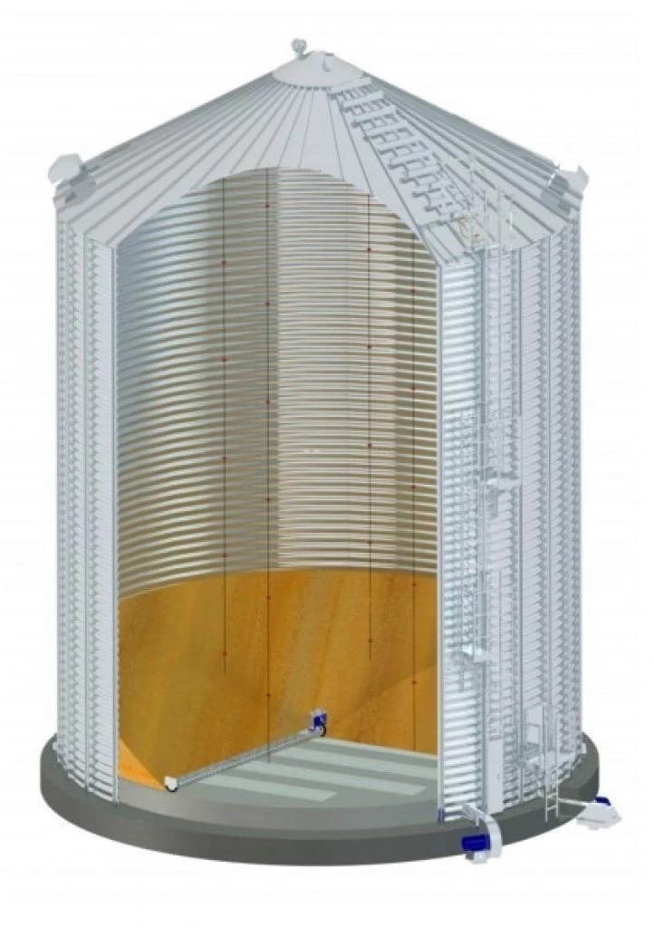 Silos - Flat-Bottomed Silos by Unia Araj