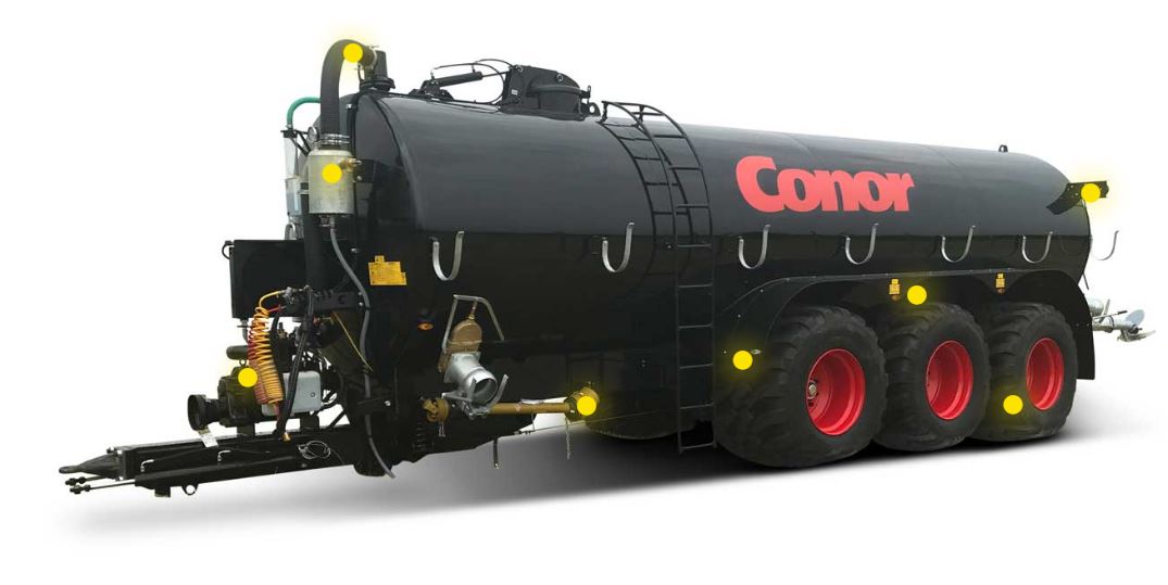 Conor 4000TRI Tri-Axle Tankers