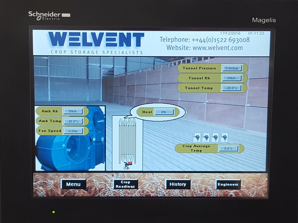 Grain Storage - Grain Controls - Touch - Grain Controller by ...