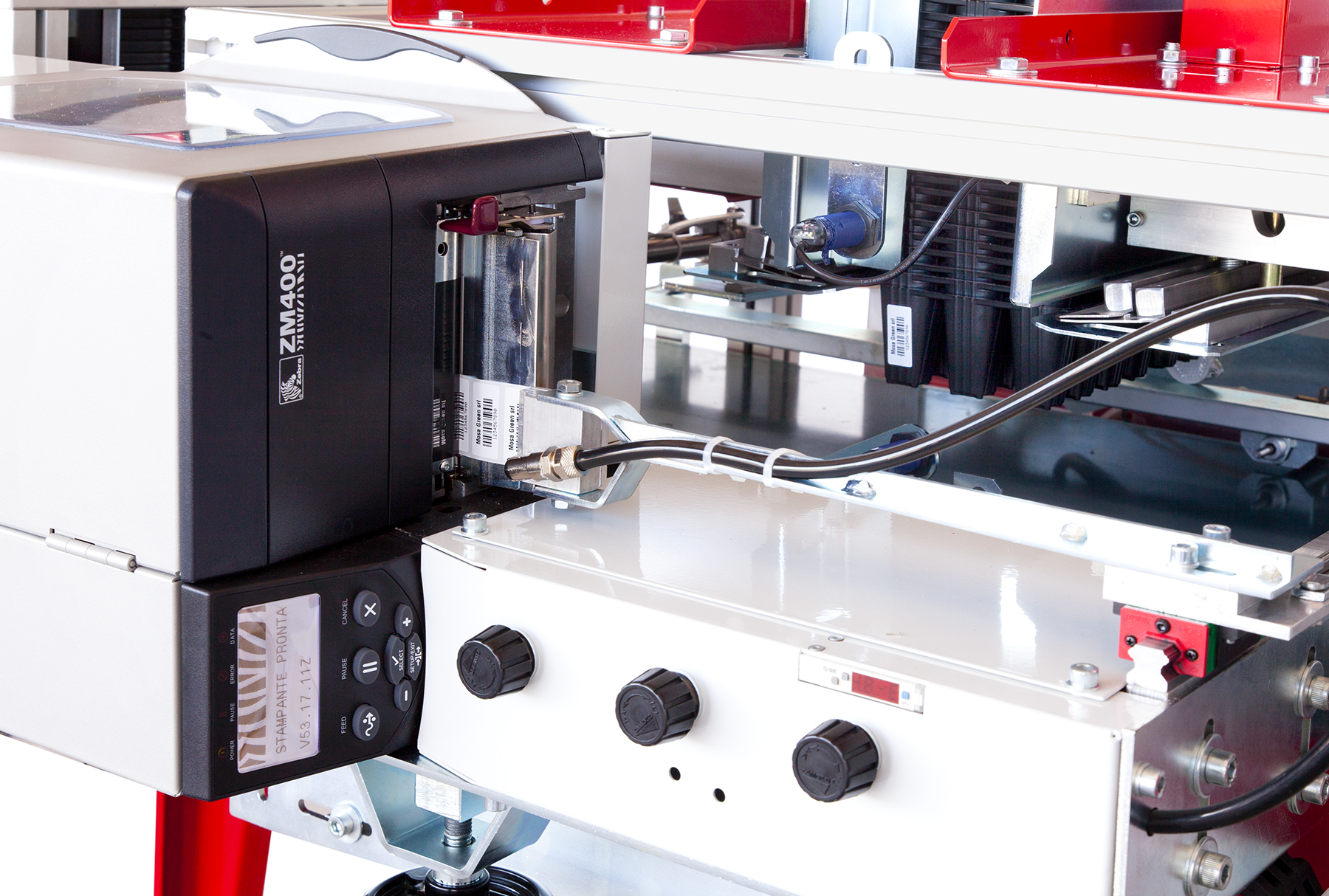 Mosa E11D Destacker Print/Labelling Destacker For Pots And Tray Pack