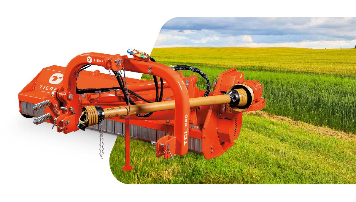 Tierre TCL PRO 230 Offset Side Tractor Flail Mower
