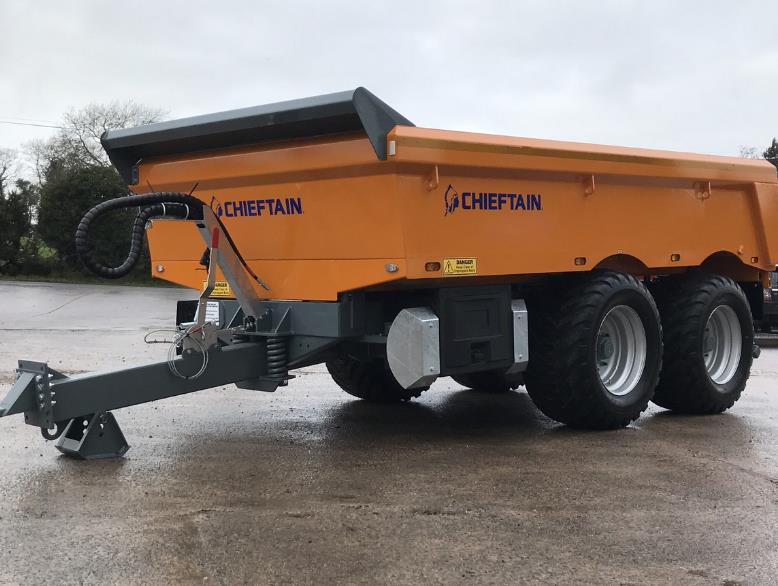Chieftain SB14 Square Body Range Dump Trailer