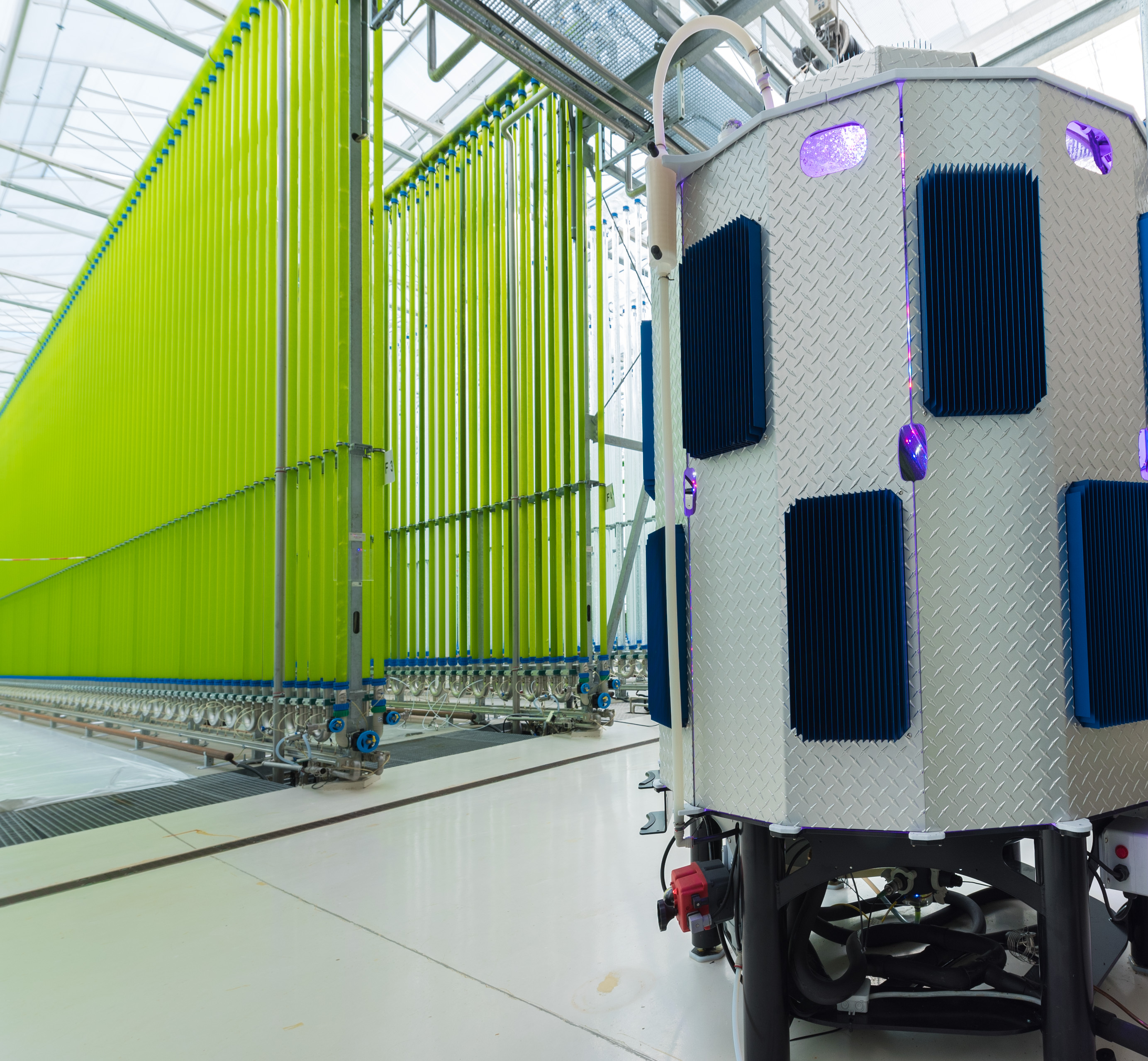 Bioreactors For Algae Seed Train Inoculum To Maximize ...