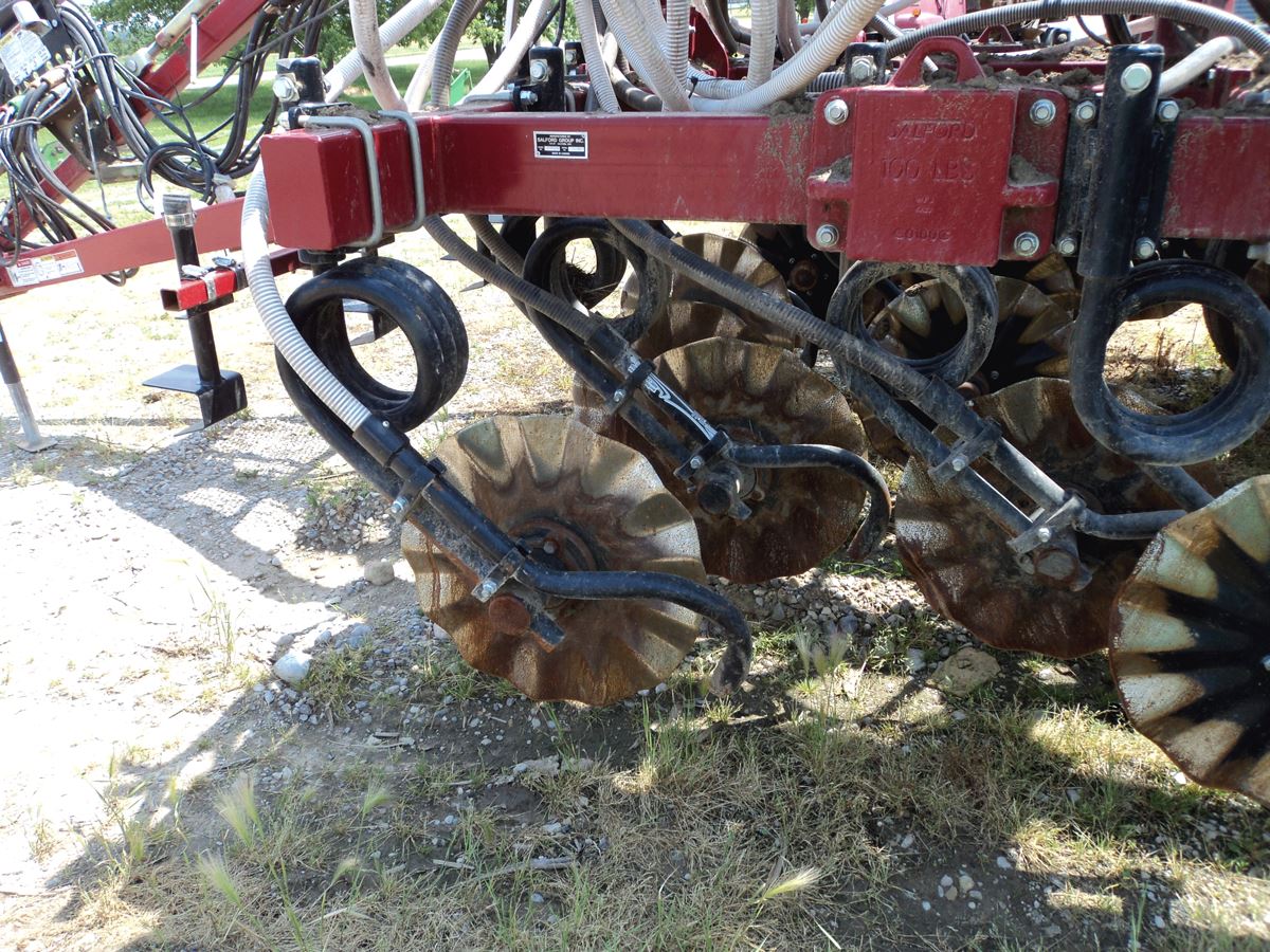 HFL Fabricating Dry Fertilizer And Cover Crop Banding Tubes