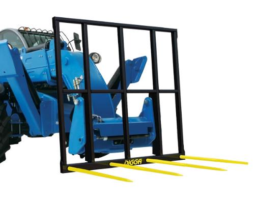 Digga - Other Attachments - Bale Spears - Telehandler Bale ...