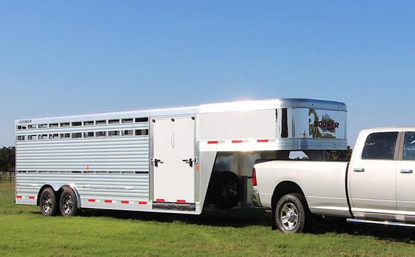 Sooner - Livestock Trailers - 8` Wide Ranch Stock Trailers By ...