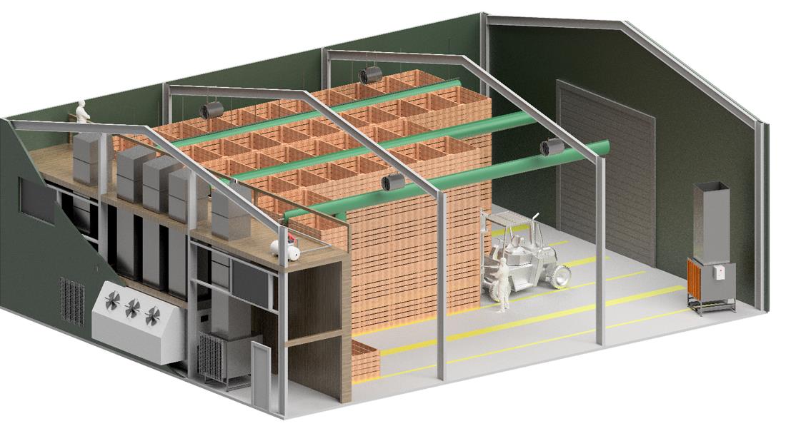 Farm-Electronics Box/Bulk Potato Storage System