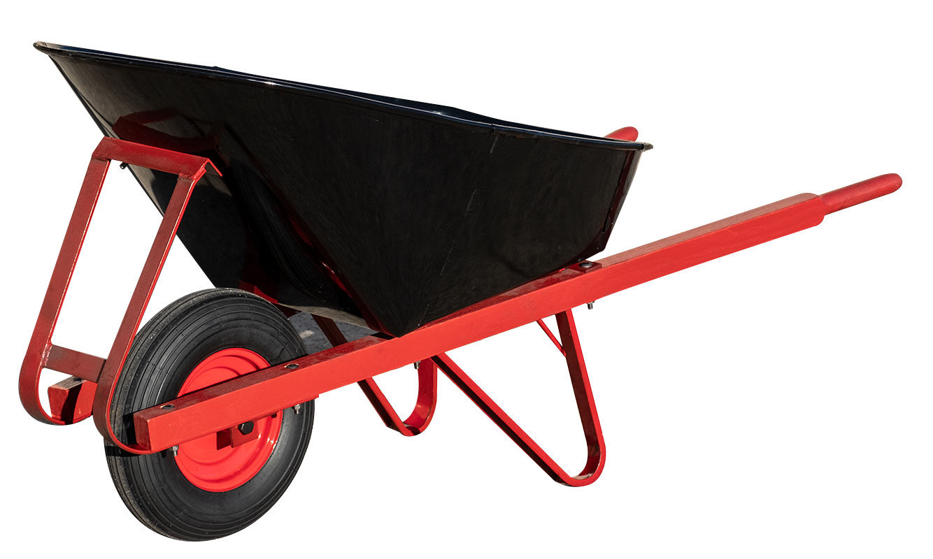 GAR-BRO Wood Handled Wheelbarrows
