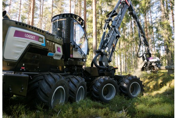 Logset - 8H GTE - Harvesters - Harvester by Logset Oy