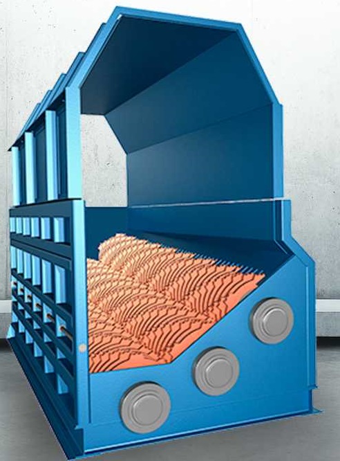 Acrowood Continuous Rotary Debarking Machine