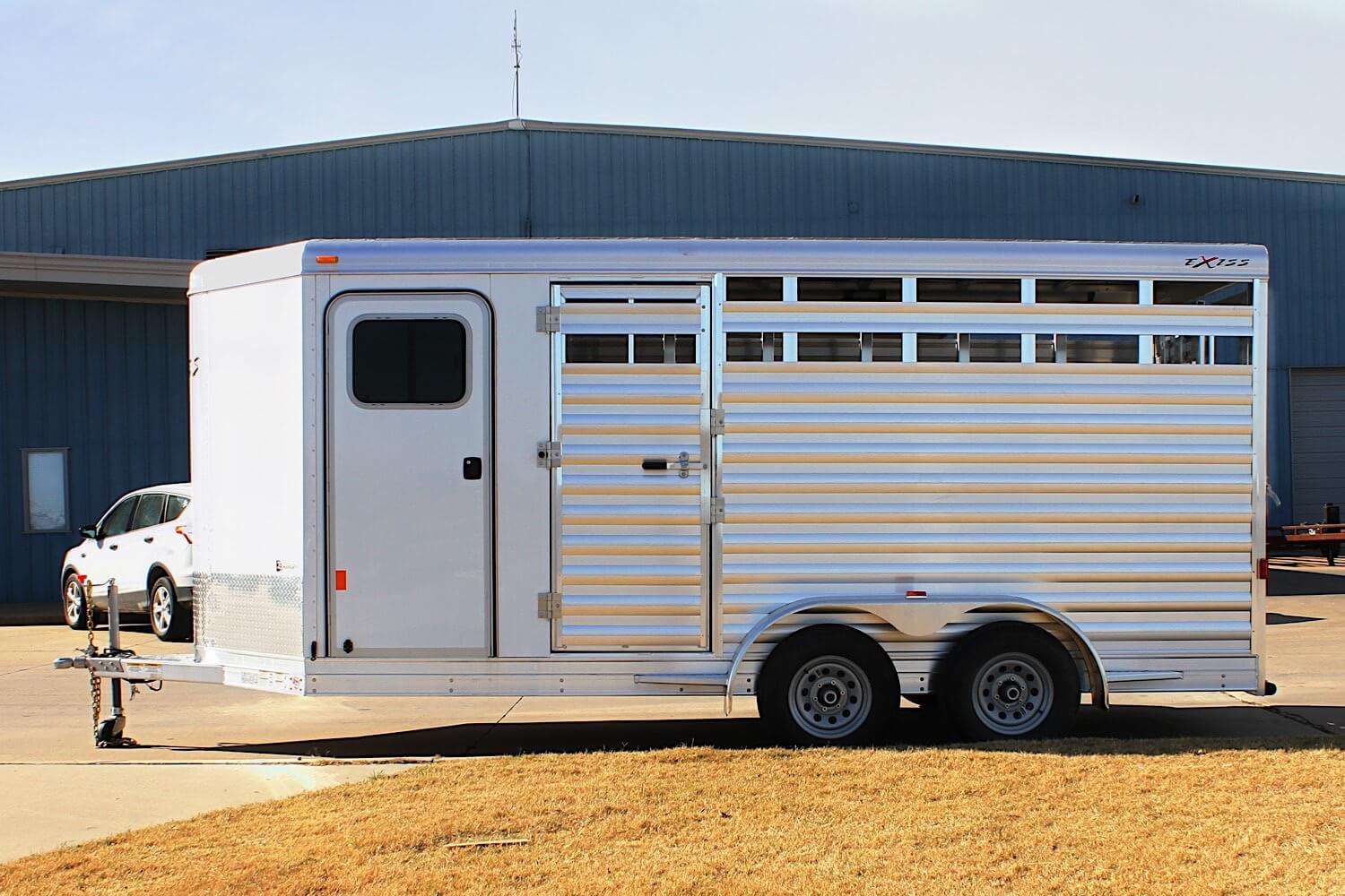 Exiss - STC 616 - Livestock Trailers - Bumper Pull - Bumper ...
