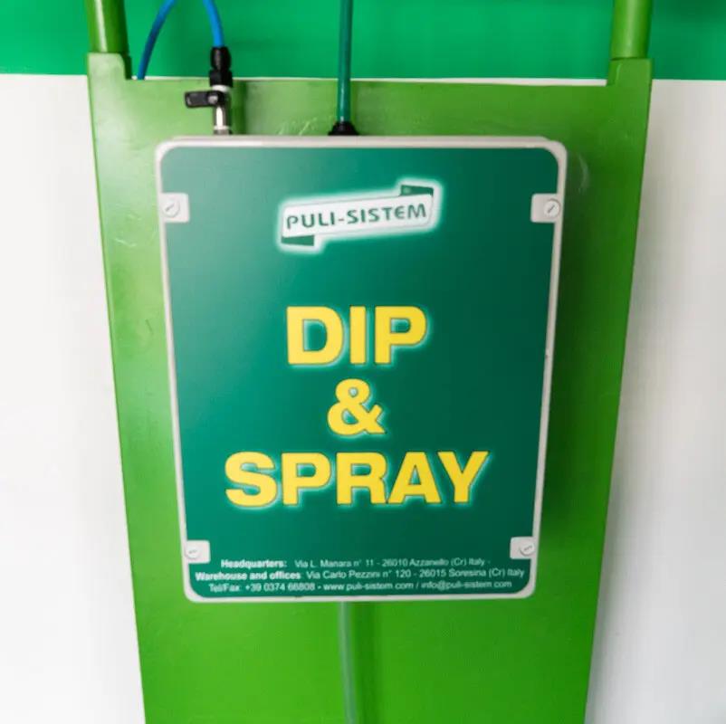 Dip & Spray - Advanced Post Dipping System by Puli-Sistem srl