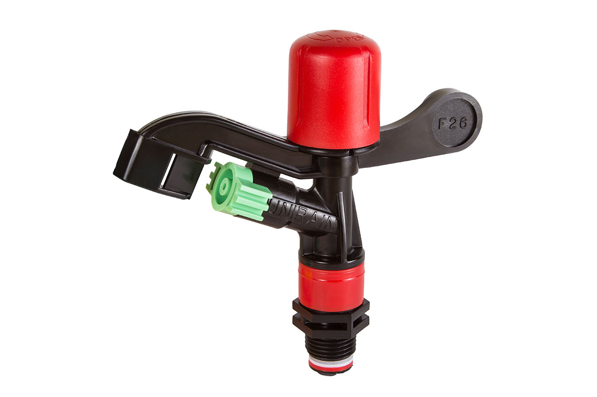 Aspersor F26 Full Circle Impact Sprinkler Low And Medium Flow Plastic