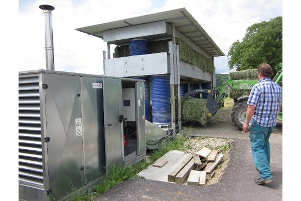 EDMU 12-1 Hay Dryers For Squared Bales