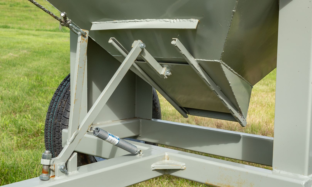 Hoppers - Drop Feeder Chute By 5H Manufacturing Ltd.