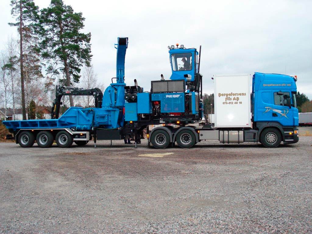 Erjo 2300 SMA Mobile Wood Chipper