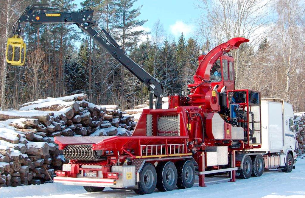 Erjo 15/12 RM Mobile Wood Chipper