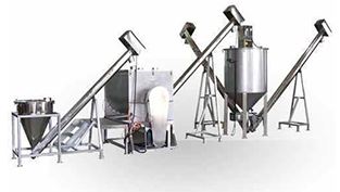 Complete Production Line System - Grains Mixing Transporting ...