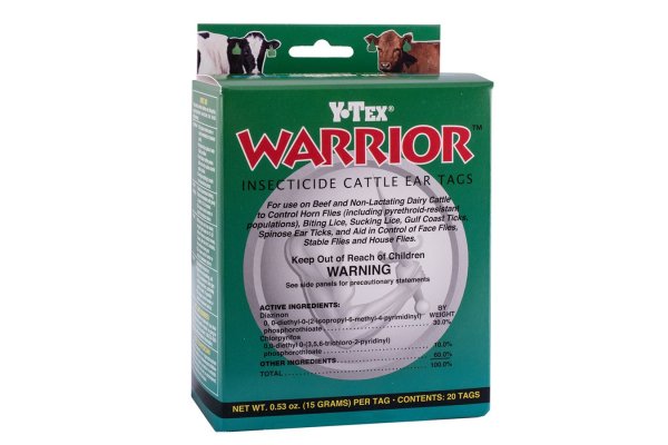 Y-TEX - Warrior-Combo-BLK - Insecticide Tags - Insecticide ...