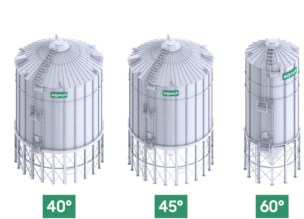 Agacli - Storage - Conical Bottom Grain Storage Silos By Ağaçlı Silo A.Ş.