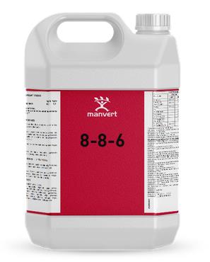 Biovert Manvert 8-8-6 NPK Assimilable Foliar Liquid Fertilizer