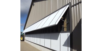 Faromor HWP Hinged Wall Panel Systems For Poultry Industry Ventilation