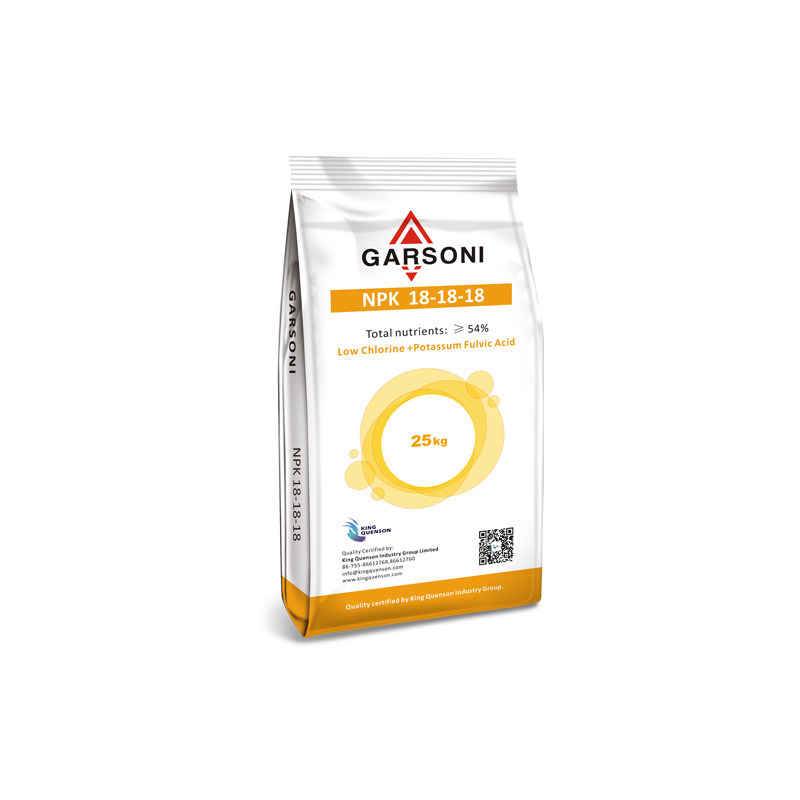 Garsoni NPK 18-18-18 + - UCB-41 Potassium Fulvic Acid