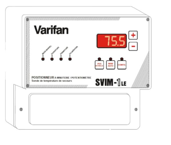 Monitrol Varifan- 115/230 VAC - SVIM-1 Actuator Controller For ...