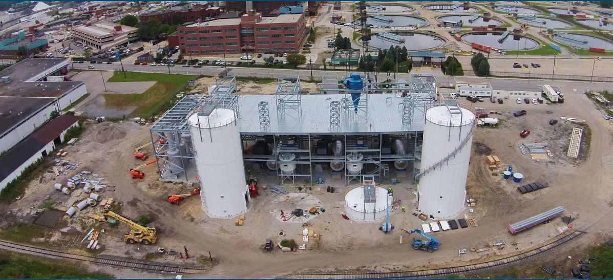 Tank Connection Biomass Storage Tanks
