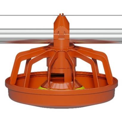 Falcon CA/A Poultry Feeding Pan