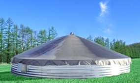 Agriculture - Crop Storage - Grain Bin Storage Covers by ...