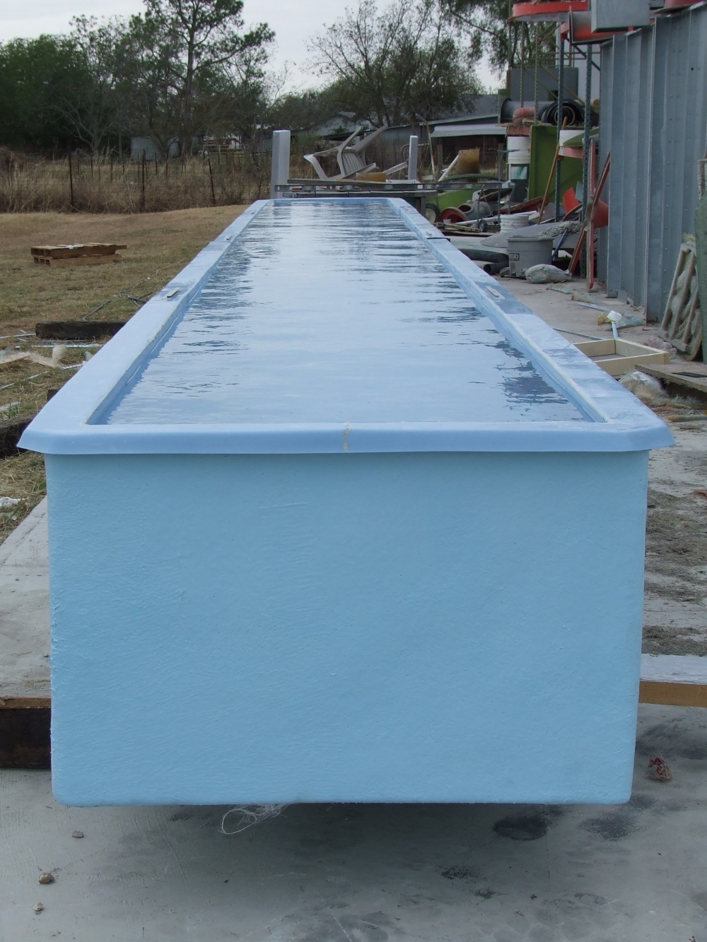 Hydro - FRW-1570 - 1,570 Gal. Rectangular Raceway Tank By ...