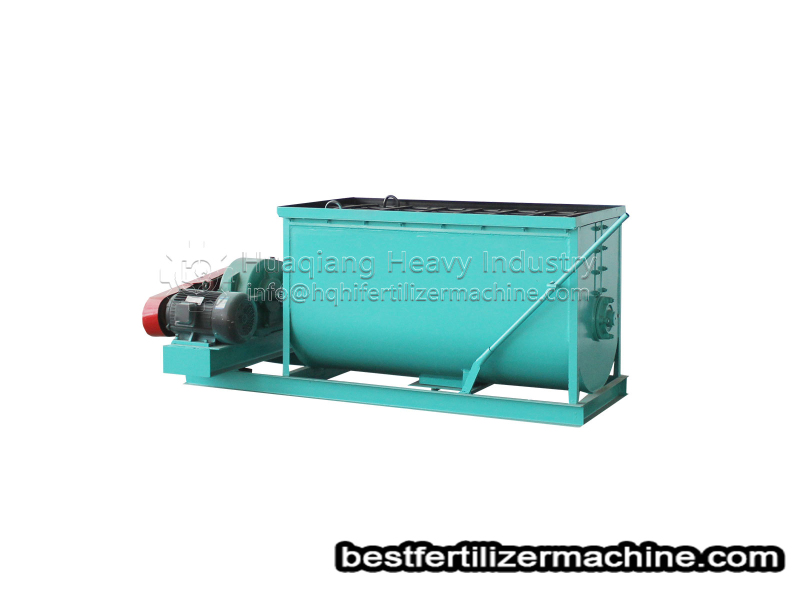 Horizontal Fertilizer Mixer Machine For Bio Fertilizer ...